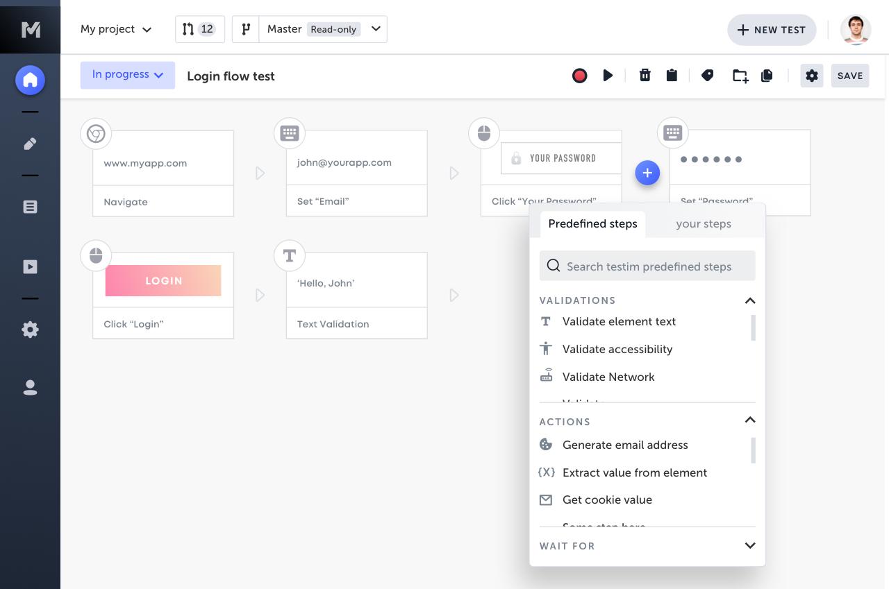 Testim: AI-powered test automation - Tricentis