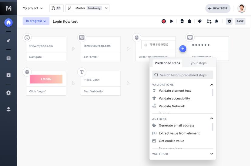 Testim: AI-powered test automation - Tricentis