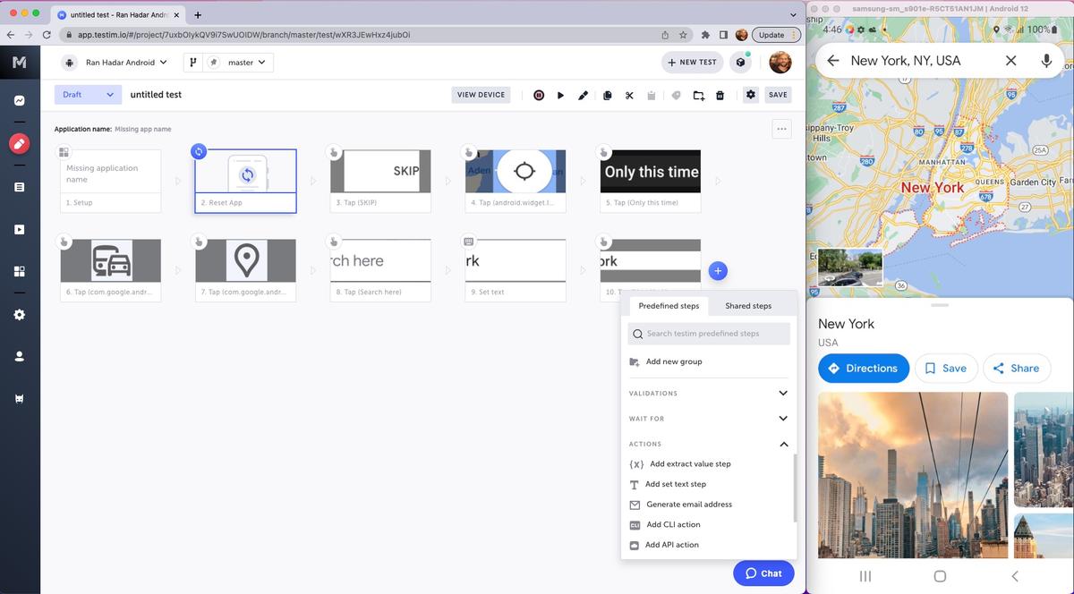 Testim Mobile: Mobile App Testing - Tricentis