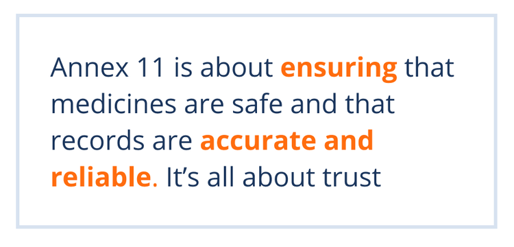 Annex 11 checklist: Ensuring compliance & risk management - Tricentis