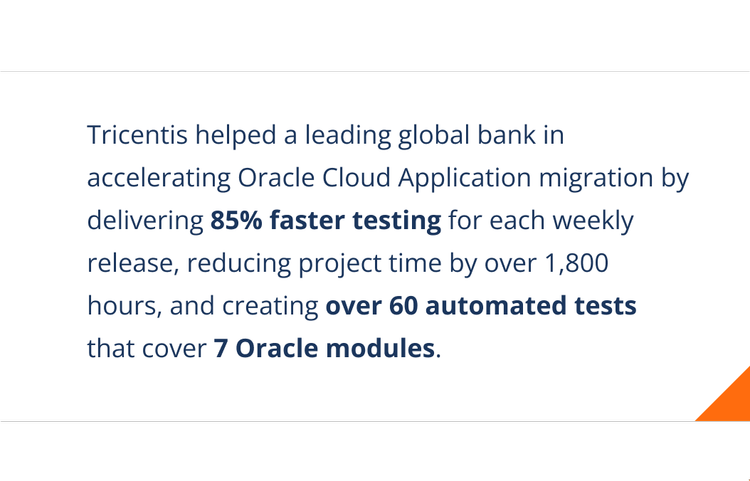 Oracle Automated Application Testing Tool by Tricentis