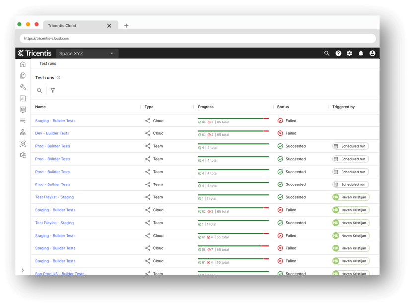Tricentis Tosca – Elastic Execution Grid | Tricentis