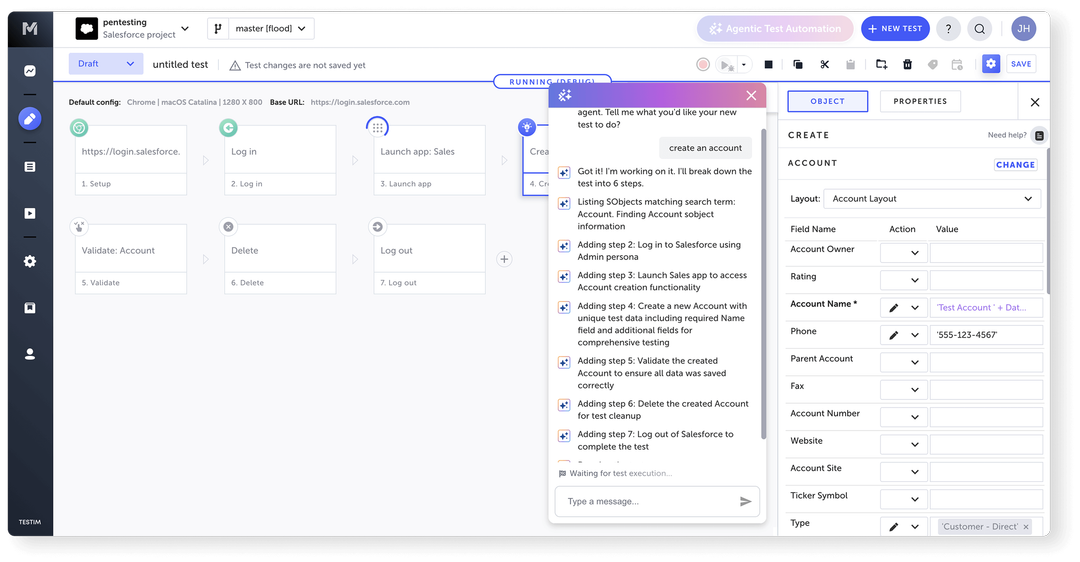 AI-Powered Salesforce Testing Tool - Testim Salesforce by Tricentis