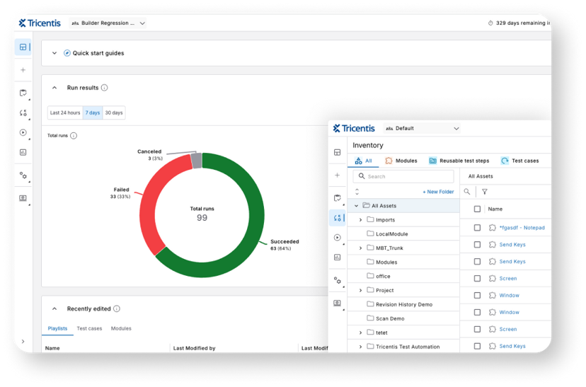 AI-powered automated continuous testing - Tricentis Tosca